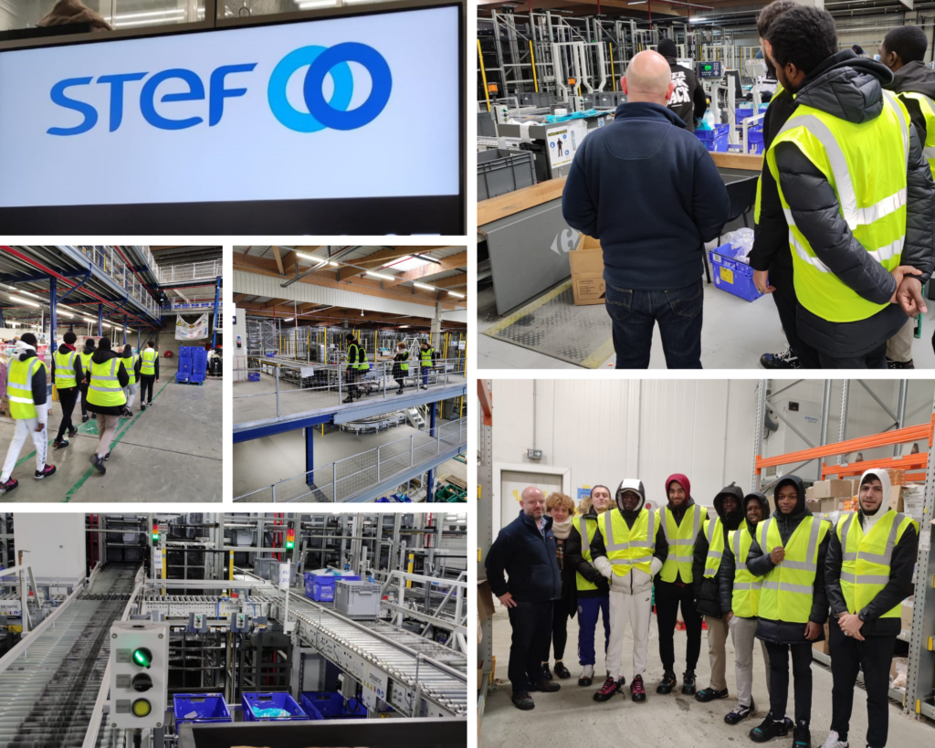 Visite chez STEF pour s'initier à la logistique - e2c93
